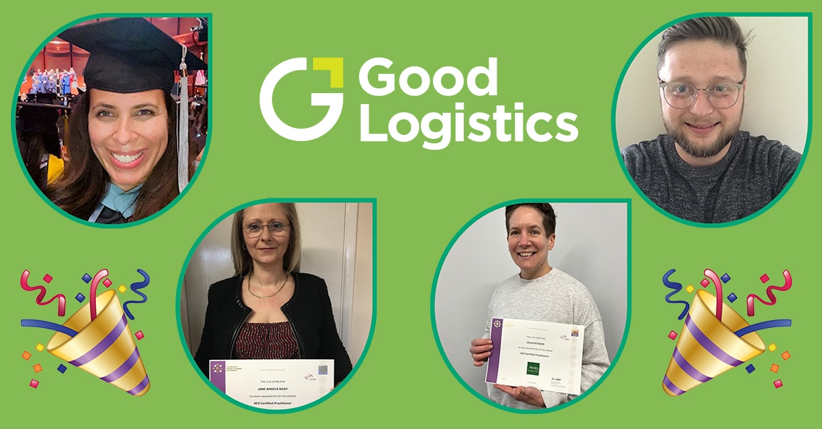 Celebrating Colleague Success! - Denholm Good Logistics